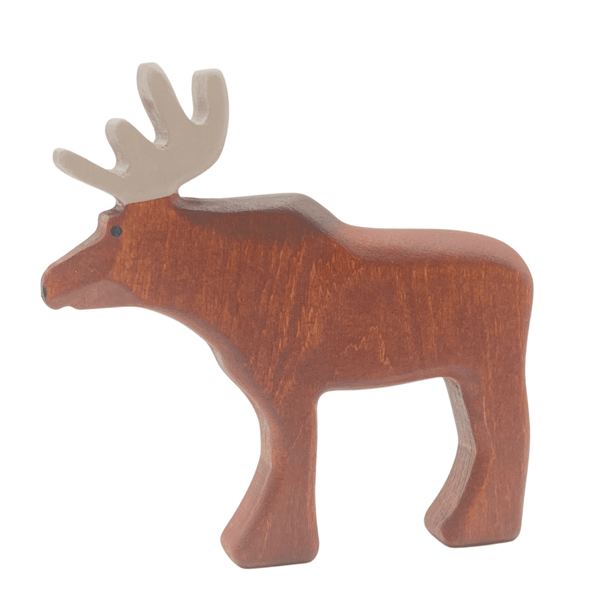 Forest Melody - Handmade Wooden Moose
