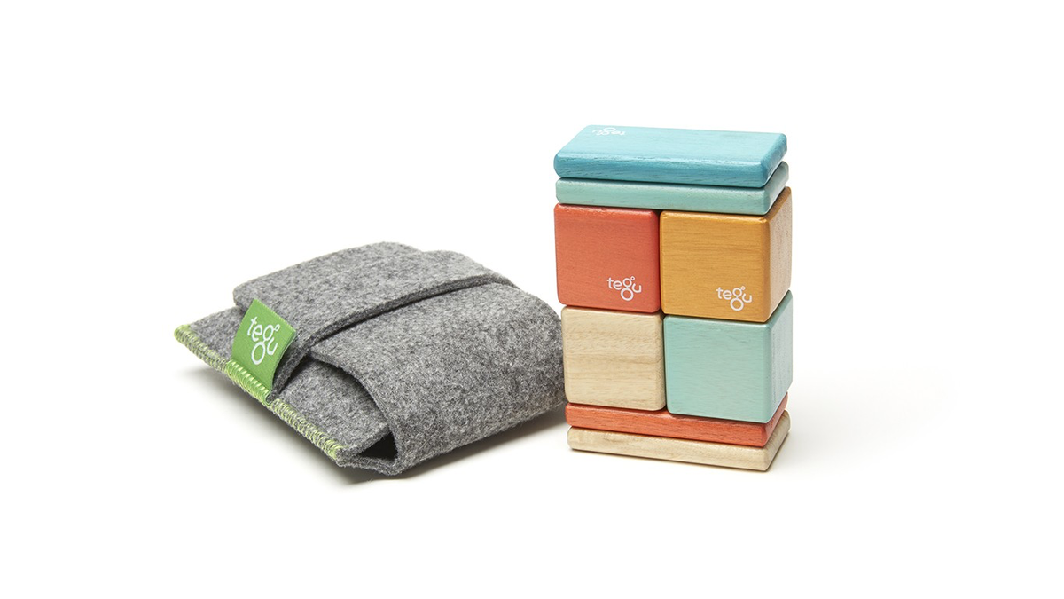 Tegu Original Pocket Pouch 8 Piece, Sunset
